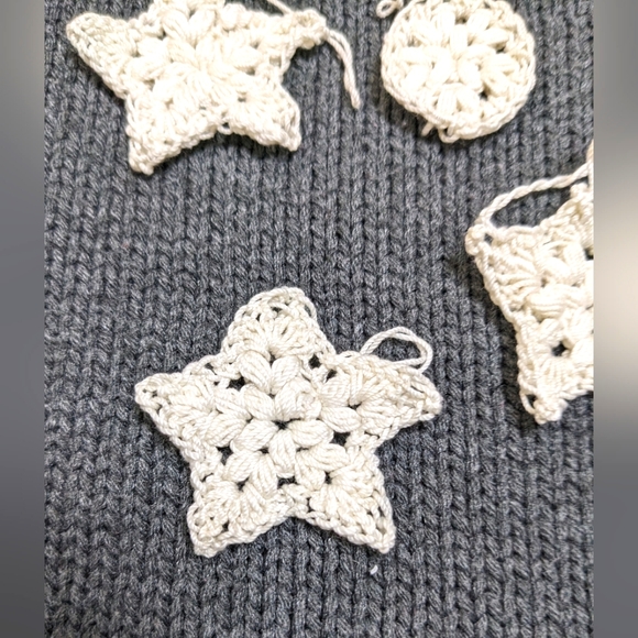 Hand Crafted | Holiday | Handmade Star Ornament Set | Poshmark